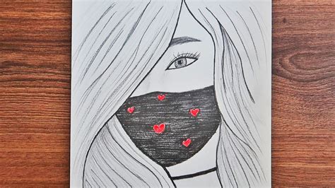 KOLAY MASKELİ KIZ ÇİZİMİ Güzel Bir Kız Nasıl Çizilir Basit How to
