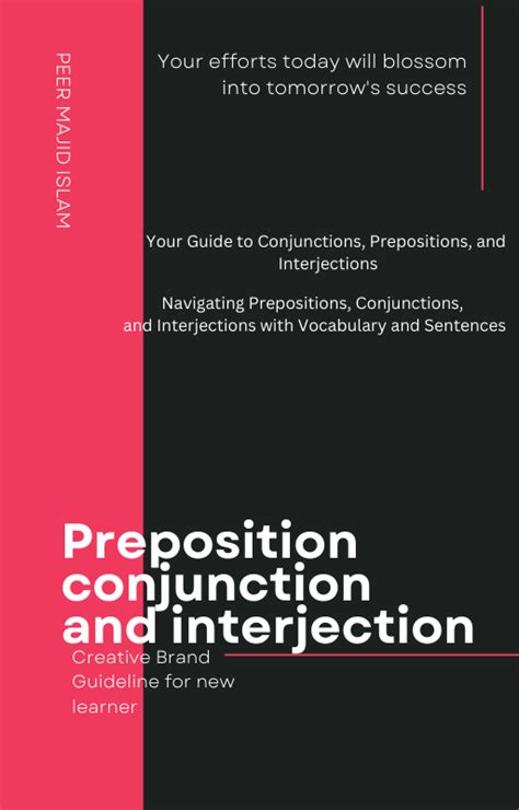 English Preposition Conjunction Interjection With Sentences