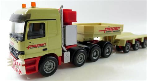 Herpa Modell Lkw F R Pieper Spedition Schwertransporte Dortmund