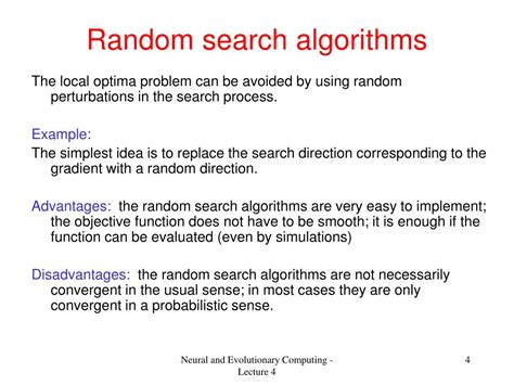 ppt random search algorithms simulated annealing powerpoint presentation id 4175566