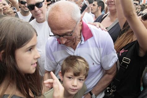 EGO Eduardo Suplicy Beija Namorada No Show Dos Filhos No Rock In Rio