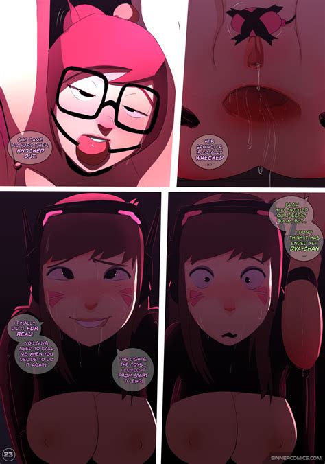 Post 2040614 Comic D Va Hanzo Shimada Mei Ling Zhou Overlook Sinner
