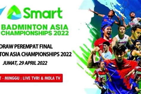 Hasil Babak Besar Badminton Asia Championship Berikut Wakil