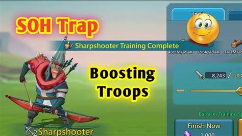 Rally Trap Boosting Troop S Lords Mobile YouTube