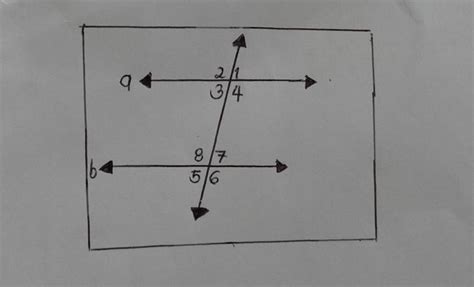 Parallel Lines A And B Are Cut By Transversal T If M What Is