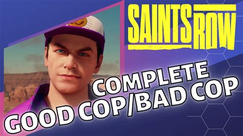 𝐒𝐀𝐈𝐍𝐓𝐒 𝐑𝐎𝐖 PC Complete Good Cop Bad Cop Mission Walkthrough YouTube