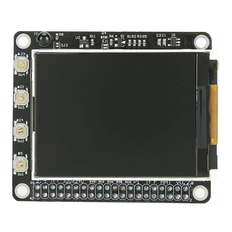 lcd screen tft mini display for raspberry pi 4b 3b 2b a 6 button 2 4inch 320 x 240