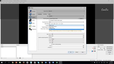 NEW Easy Way To Fix Error Starting The Output Failed In OBS Screen