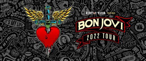 Bon Jovi 2022 Tour Gainbridge Fieldhouse