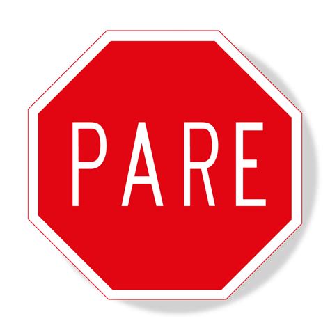 PARE SR01 Señalización Vial JOP Avisos Vías