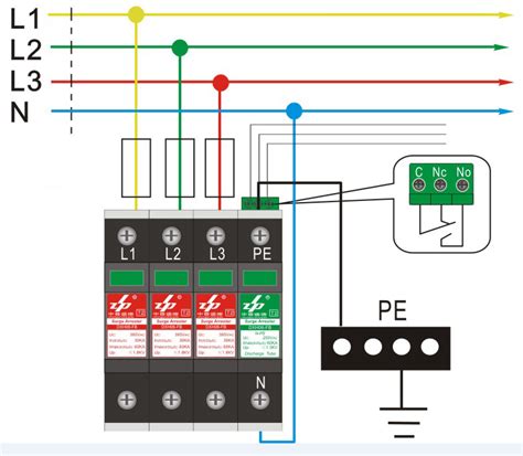 Surge Protection Device Wiring Diagram Wiring Schemas