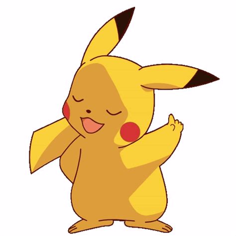 Pikachu Pokemon Sticker Pikachu Pokemon Non Non Discover Share GIFs