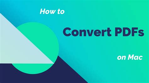 how to convert pdfs on mac pdfelement 7 youtube