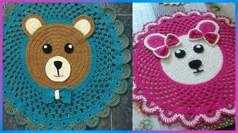Tapetes Tejido En Crochet Alfombras