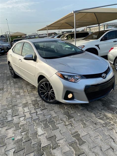 Lagos Tokunbo 2015 Toyota Corolla Sport Silver Clean Autos Nigeria