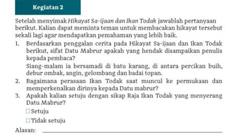 Kunci Jawaban Bahasa Indonesia Kelas 10 Halaman 58 59 Kurikulum Merdeka