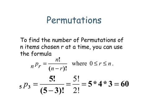 permutation and combination ppt
