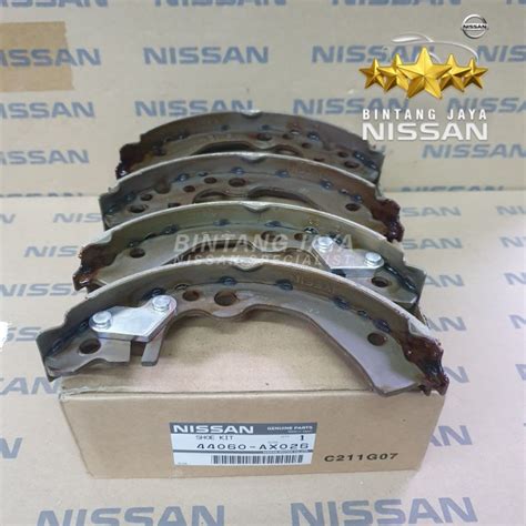 Jual Kampas Rem Belakang Nissan Micra March K12 Brake Shoe Original