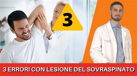Sovraspinato ROTTO O LESIONATO 3 Errori Da NON Fare YouTube