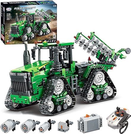 Technik Ferngesteuert Traktor 1706 Teile Technic Groß Motorisierter