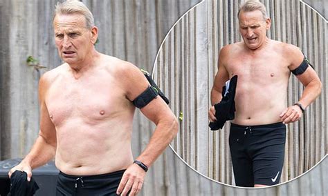 Christopher Eccleston Shows Off His Fit Physique On Shirtless Run