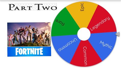 Fortnite Spin The Wheel Part Youtube