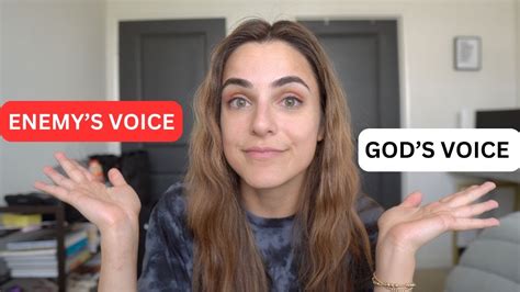 How To Discern Between God S Voice The Enemy S Voice How To Hear