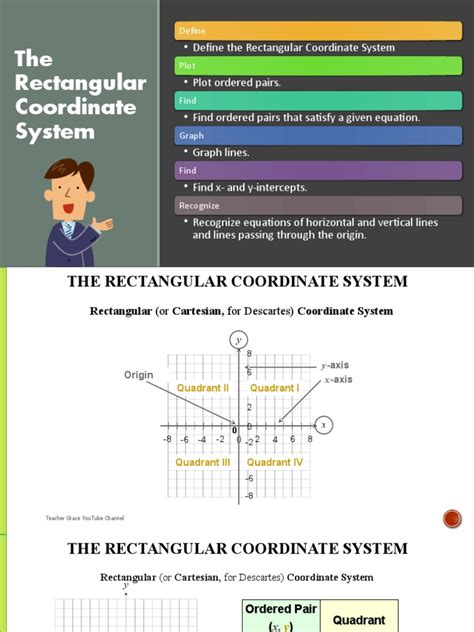 rectangular coordinate system pdf cartesian coordinate system