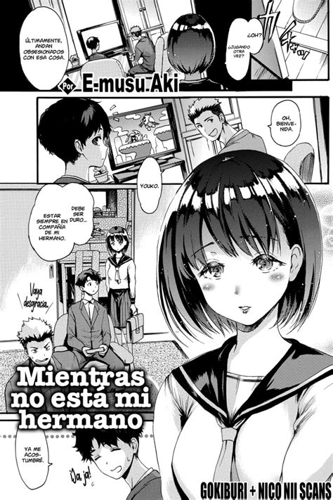 E Musu Aki Anino Inumani Mientras No Est Mi Hermano Comic