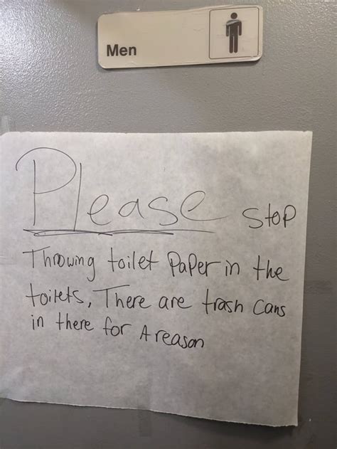 Spotted At A Public Restroom 9GAG