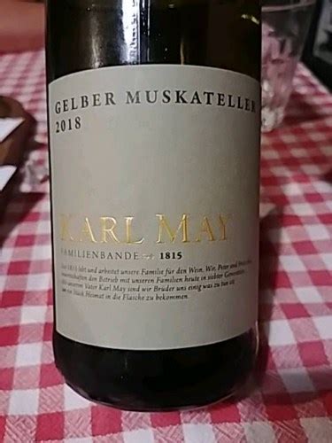 Karl May Gelber Muskateller Vivino Brasil