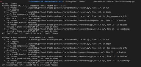 Str Object Has No Attribute Decode While Using Pretrained Model