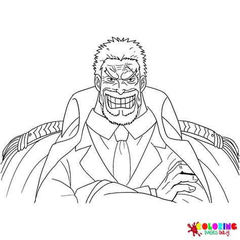 15 Monkey D Garp Coloring Pages ColoringPagesOnly