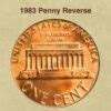 1983 Penny Value Price Chart Error List History Varieties