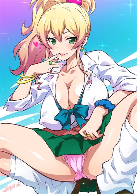 Rule 34 1girls P Absurdres Big Breasts Blonde Hair Bracelet Breasts Cameltoe Cleavage