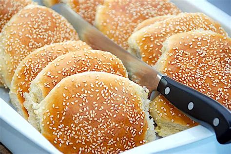 Burgerboller Nem opskrift på de hjemmebagte
