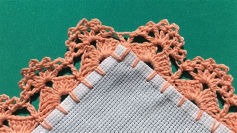 PUNTILLA SUPER FACIL DE VUELTA Y VUELTA COMO TEJER A CROCHET UNA