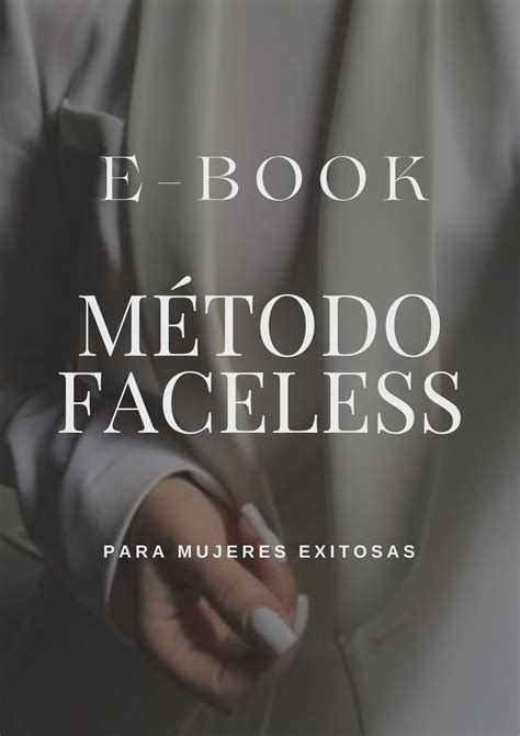 E Book Metodo Faceless MRR Maria Andrea Pinochi Hotmart