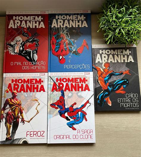 Coleção Definitiva do Homem aranha Livro Marvel Usado 76678638 enjoei
