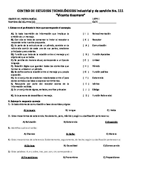 Examen 1 Parcial Contestado PDFCOFFEE