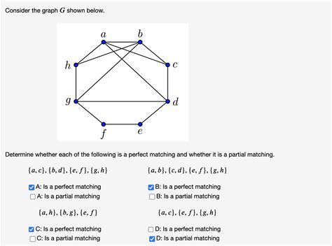 solved consider the graph g shown below determine whether