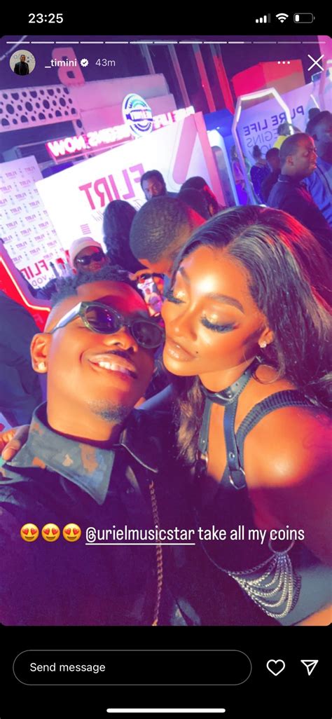 Uriel Reacts After She Was Filmed Kissing Timini And Groovy In One Night
