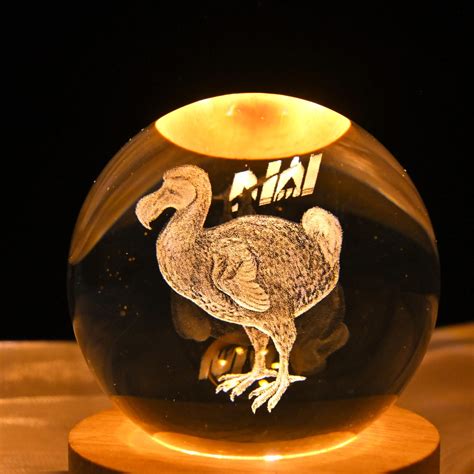 NW 1776 Night Lamp Crystal Projection Ambient Light Optimal Table