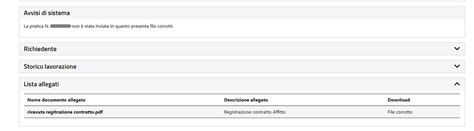Impossibilit Di Procedere Con La Domanda Di Cambio Residenza Errore
