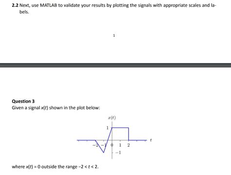 plotting signals in matlab