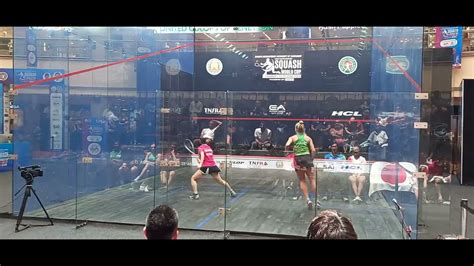 Squash World Cup Chennai India Day Part Youtube