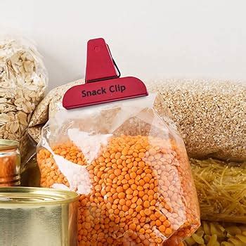 Westmark Beutelclips 5 Stück Mit Druck Snack Clip Kunststoff
