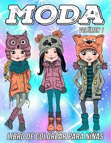 Moda Volúmen 1 Libro De Colorear Para Niñas Divertidas Lin Cuotas