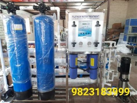 1000 LPH Water Purification Plants For Hotels Restaurants At Rs 130000