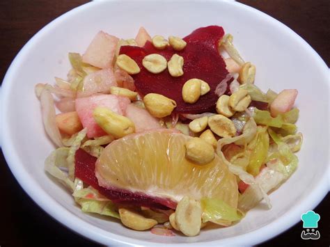 Ensalada de lechuga zanahoria y betabel Fácil